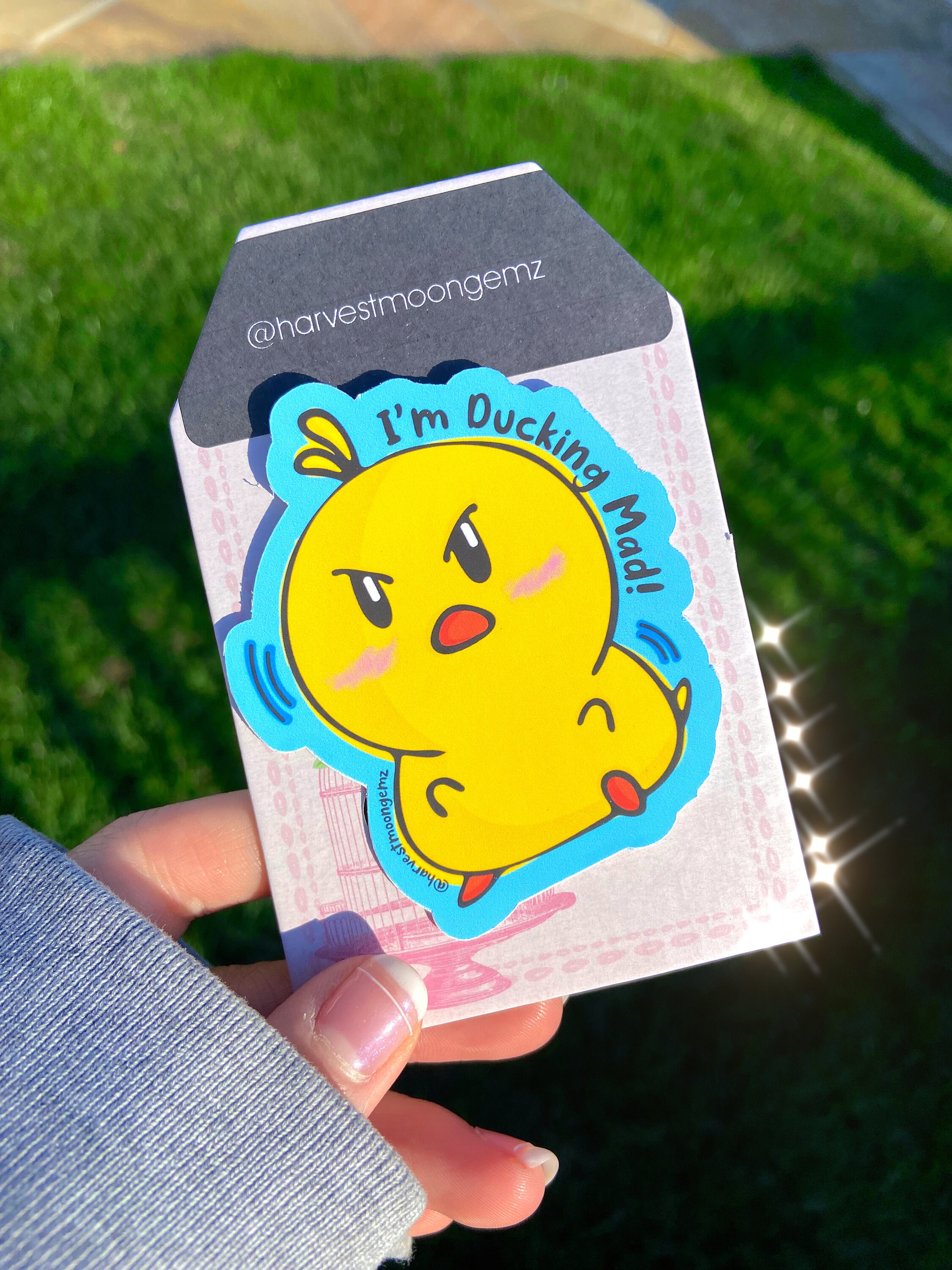 I'm Ducking Mad Adorable Duck Die Cut Vinyl Matte - Etsy