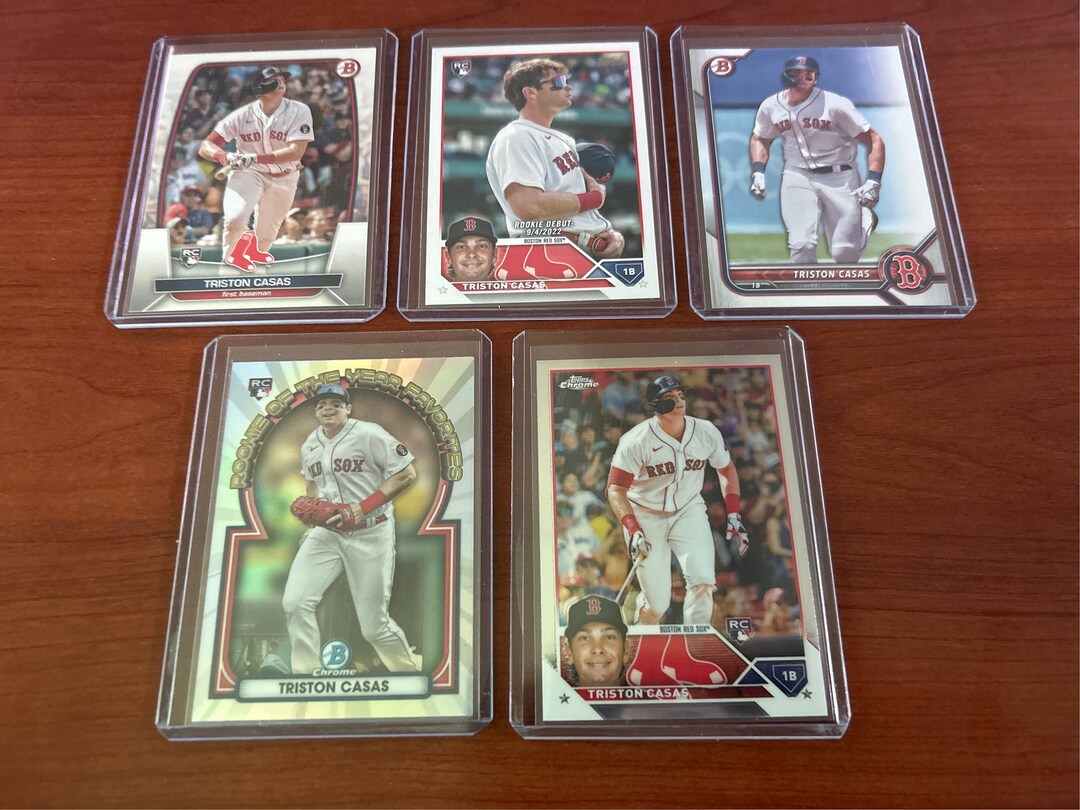 Five Tristan Casas Trading Cards! - Etsy