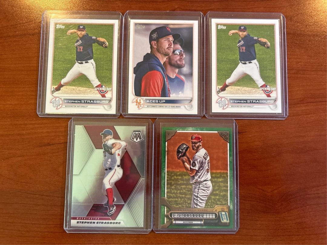 Five Stephen Strasberg Trading Cards! - Etsy