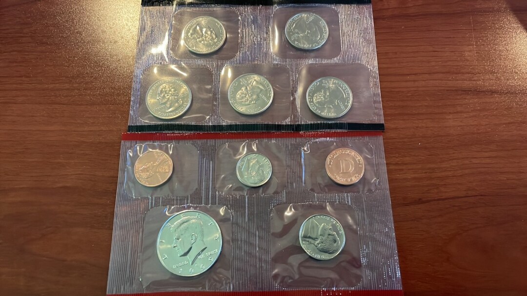 1999 US Mint Denver Uncirculated Coin Set! - Etsy