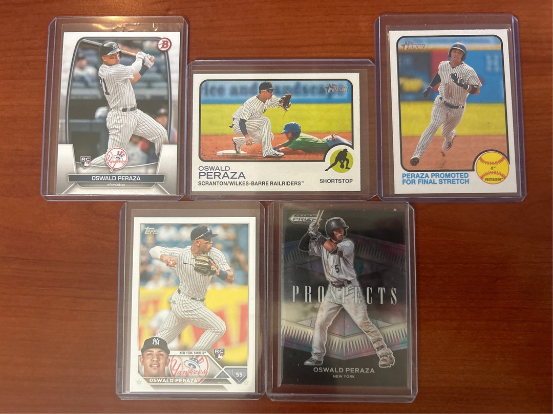 Five Oswald Peraza Trading Cards! - Etsy