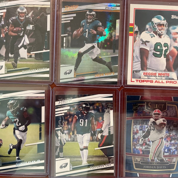 Philadelphia Eagles Trading Cards - Etsy