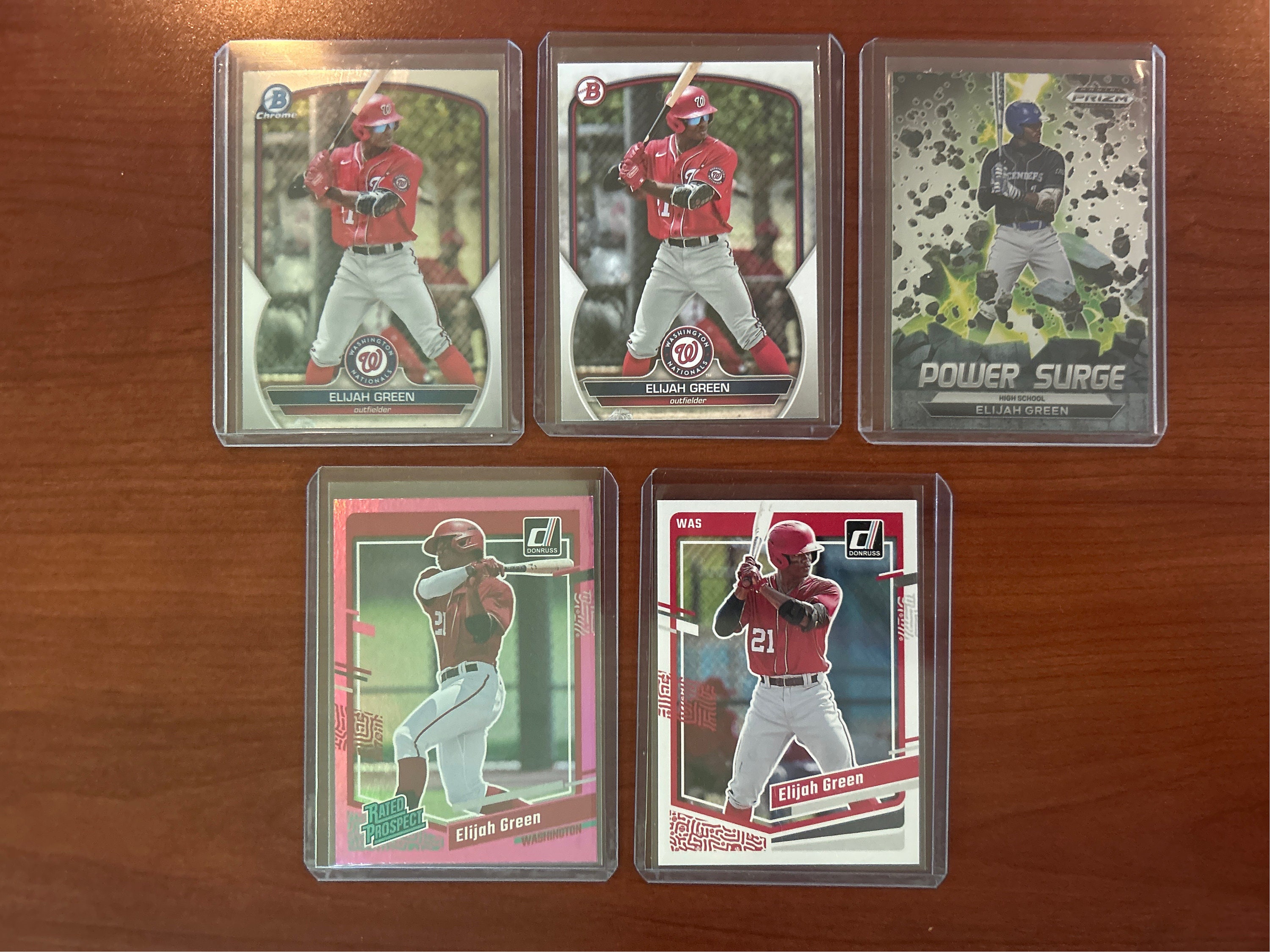 Five Elijah Green Trading Cards! - Etsy