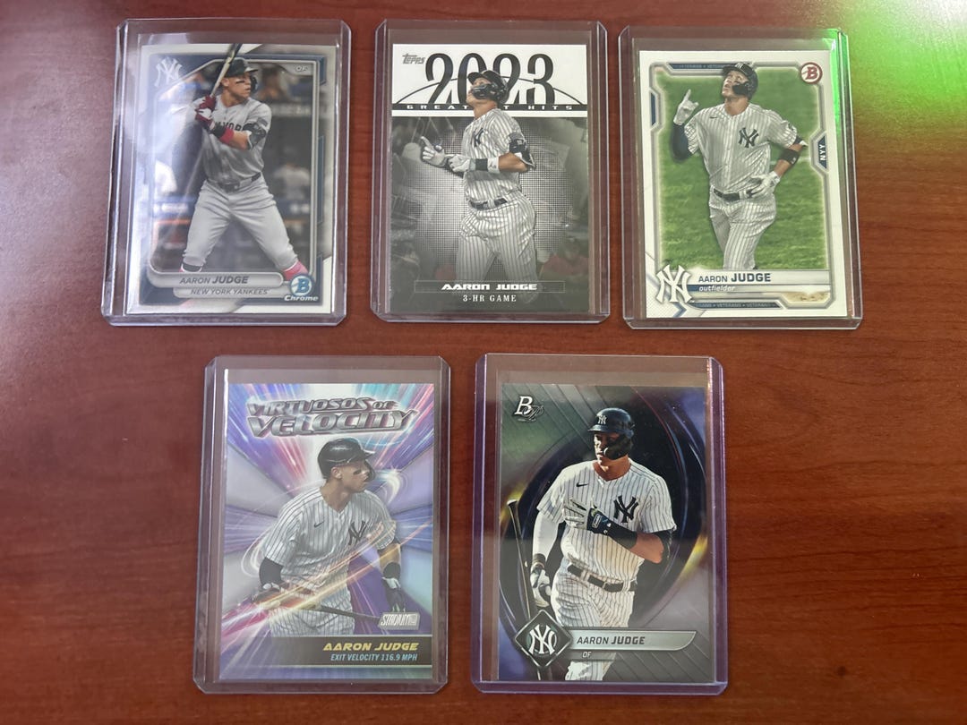 Five Aaron Judge Trading Cards! - Etsy