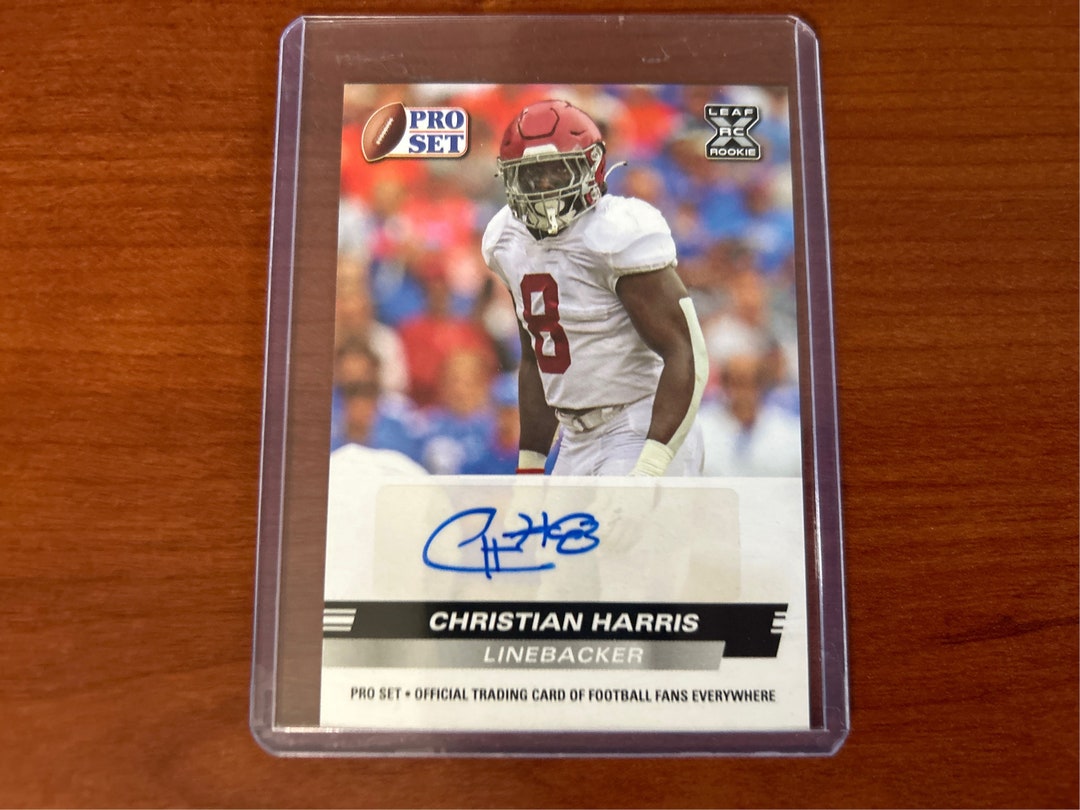 Christian Harris Autograph Trading Card! - Etsy