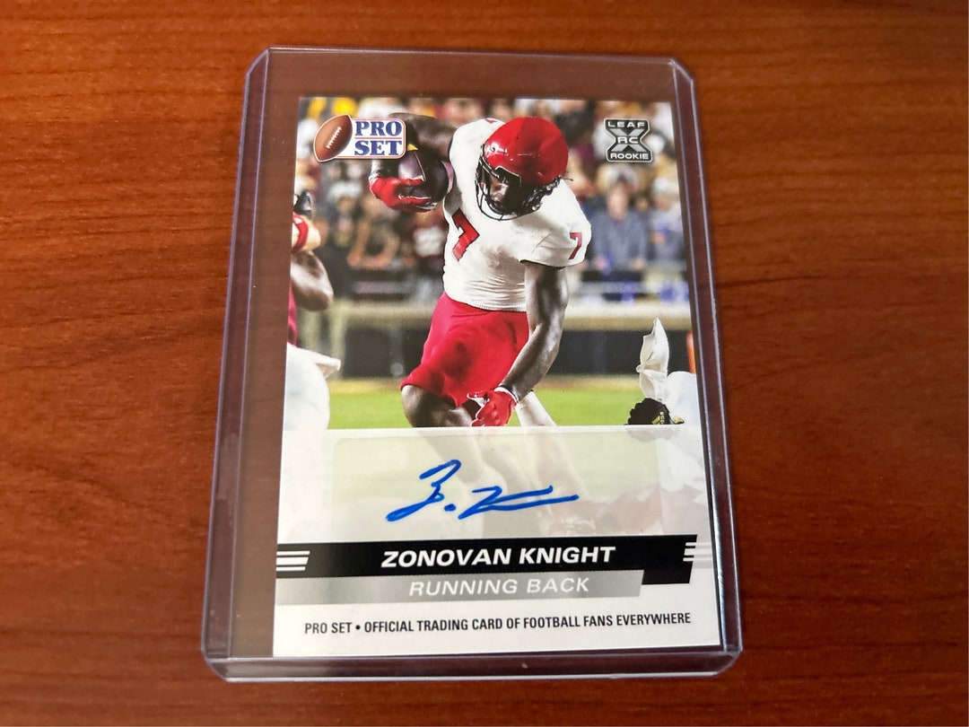 Zonovan Knight Autograph Trading Card! - Etsy