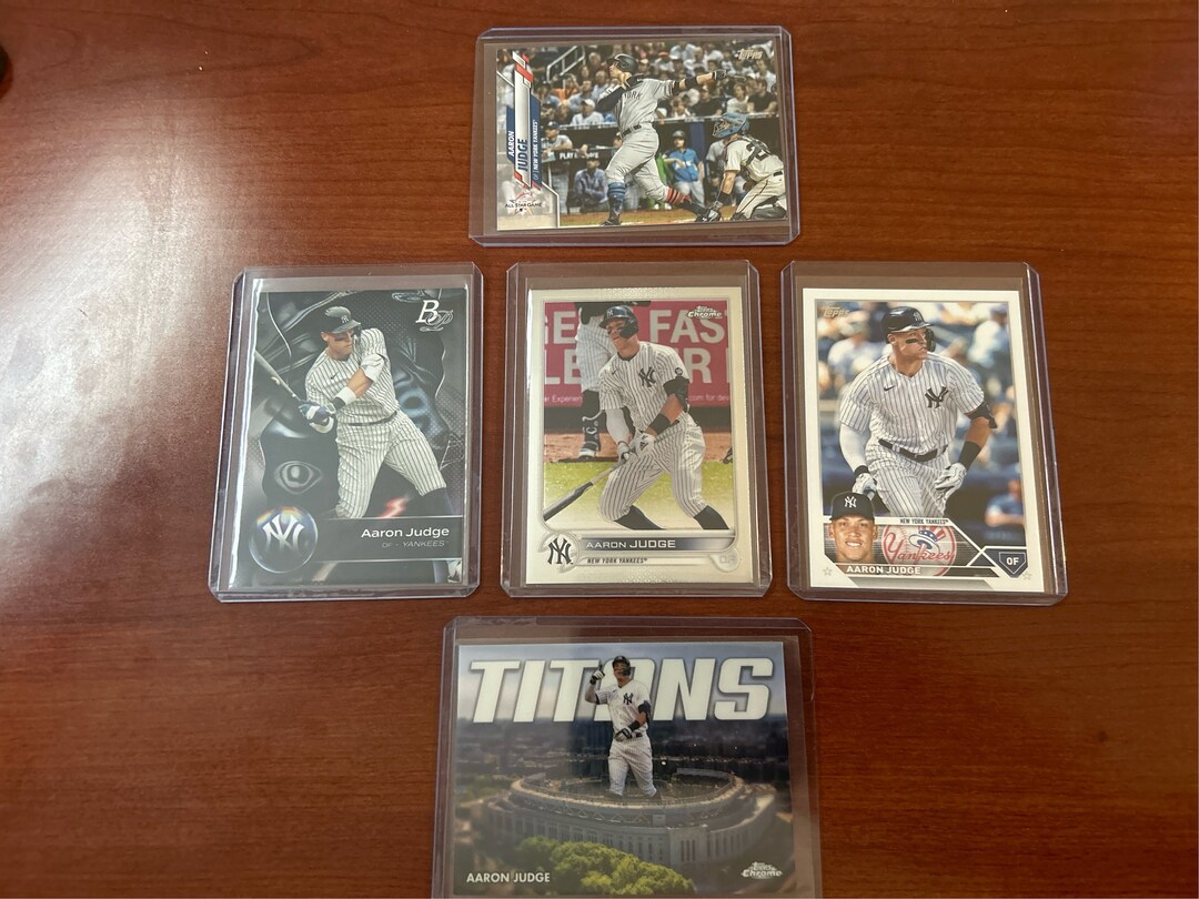 Five Aaron Judge Trading Cards! - Etsy