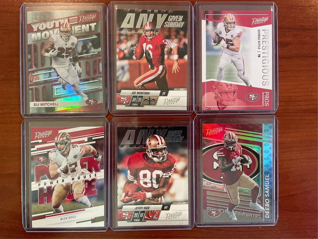Six San Francisco Forty Niners Trading Cards! - Etsy