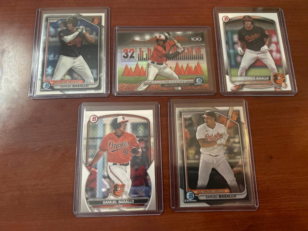 Five Sam Basallo Trading Cards! - Etsy