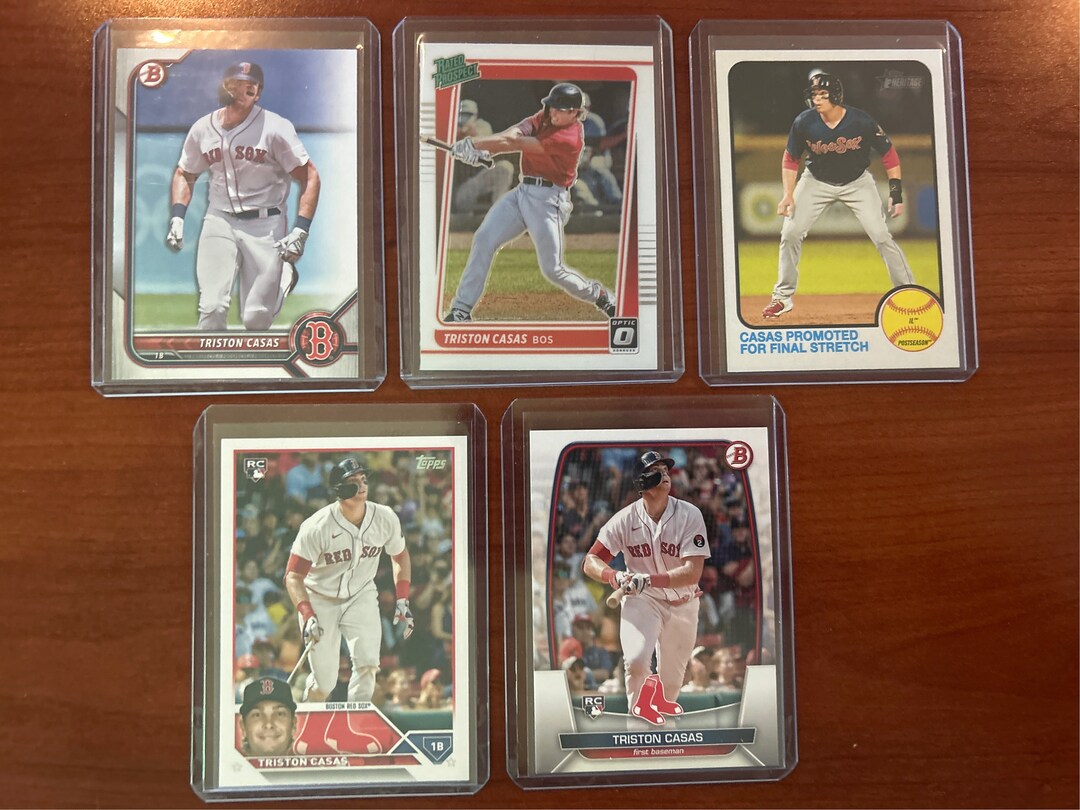 Five Tristan Casas Trading Cards! - Etsy