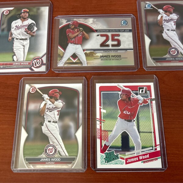 James Wood Rookie Cards - Etsy