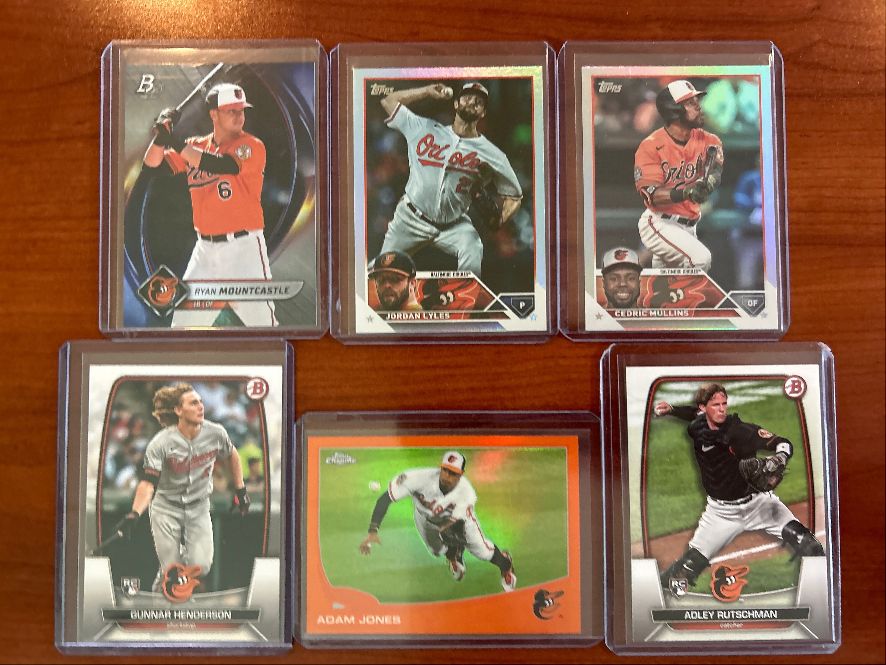 Six Baltimore Orioles Trading Cards! - Etsy