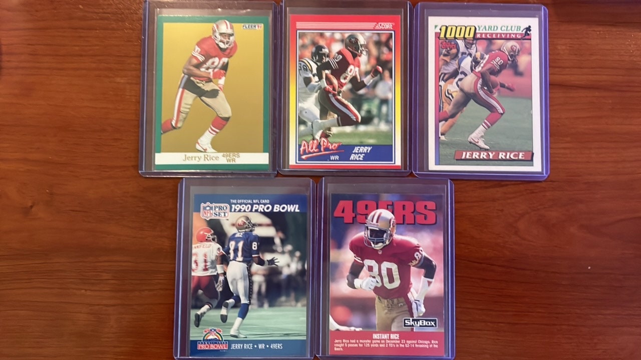 Jerry Rice Trading Cards