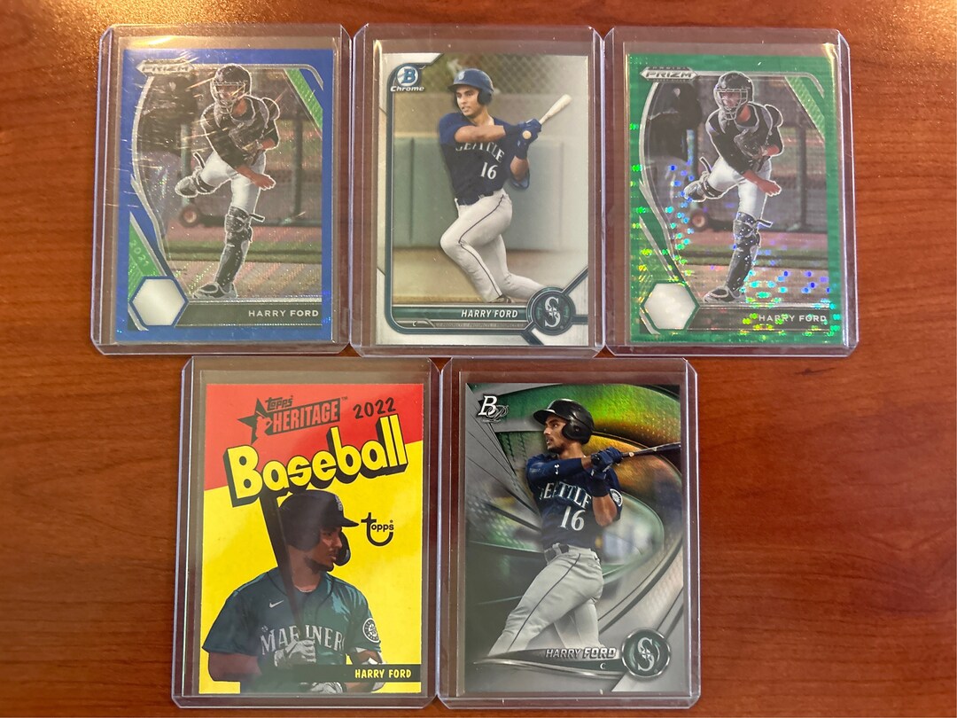 Five Harry Ford Trading Cards! - Etsy