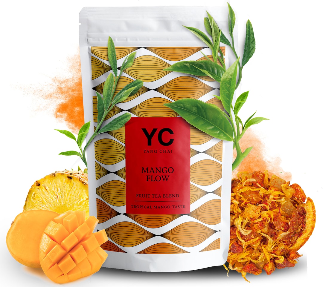 YC Yang Chai Fruit Tea Loose Mango Tango - Fruit Tea With Mango ...