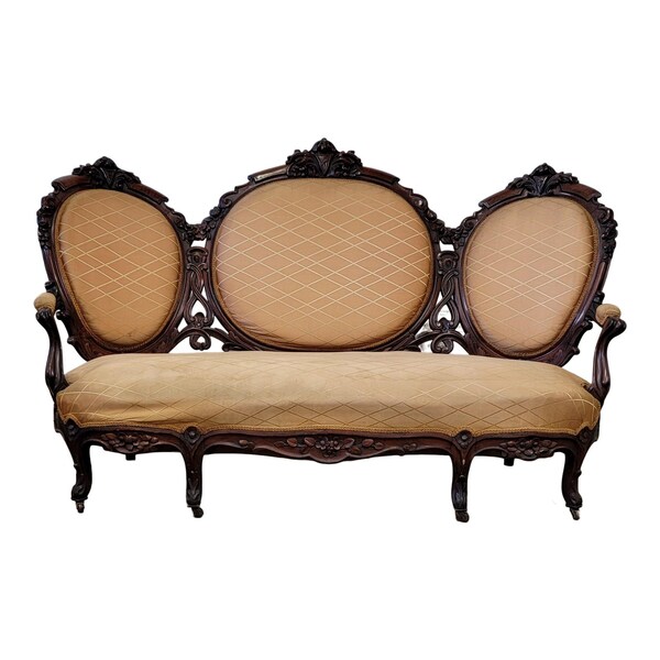 Antique Settee - Etsy