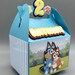 Bluey Themed Kids Party Treat Box - Etsy