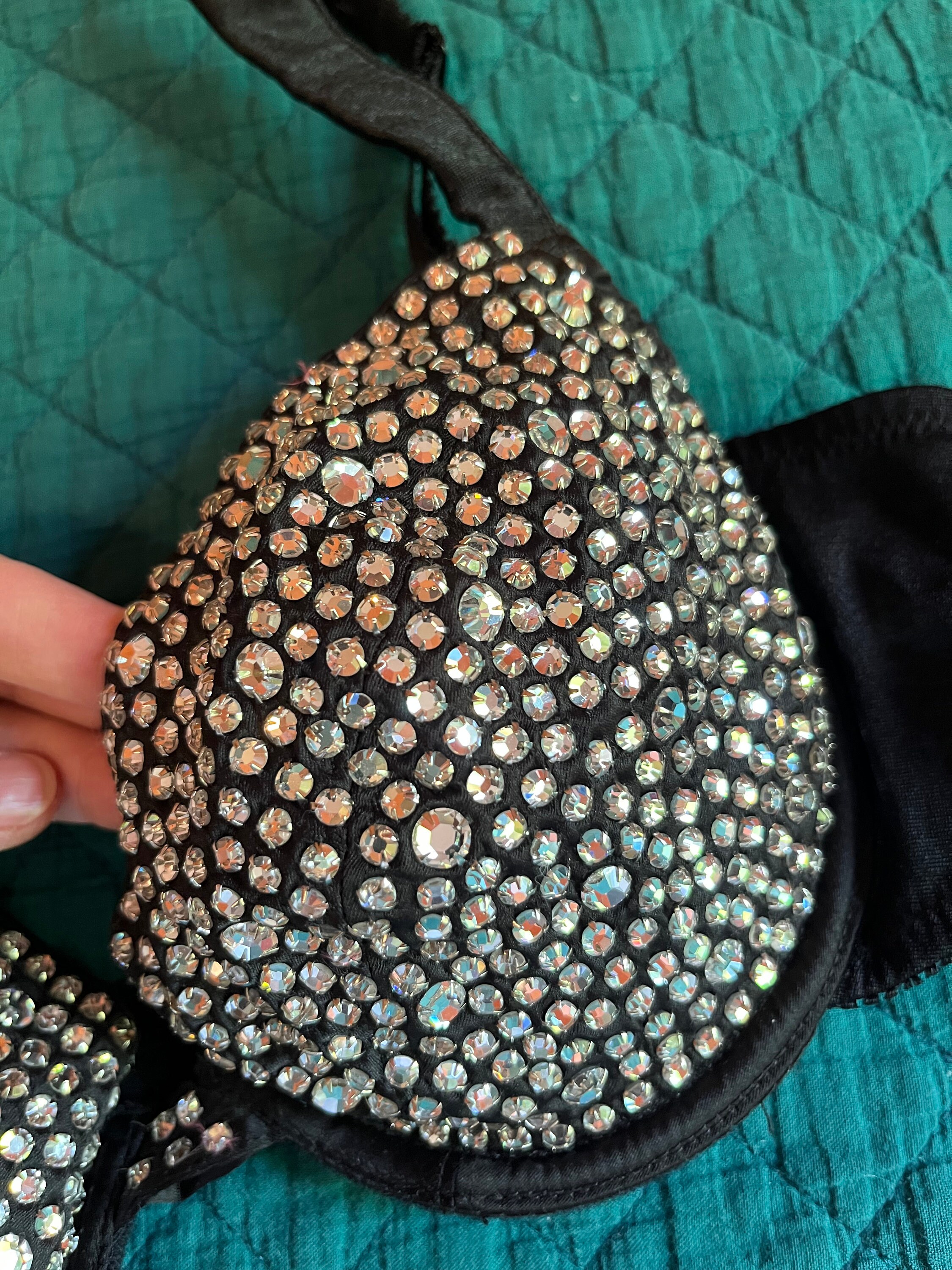 Vintage Victoria’s Secret Rhinestone Bra - Etsy