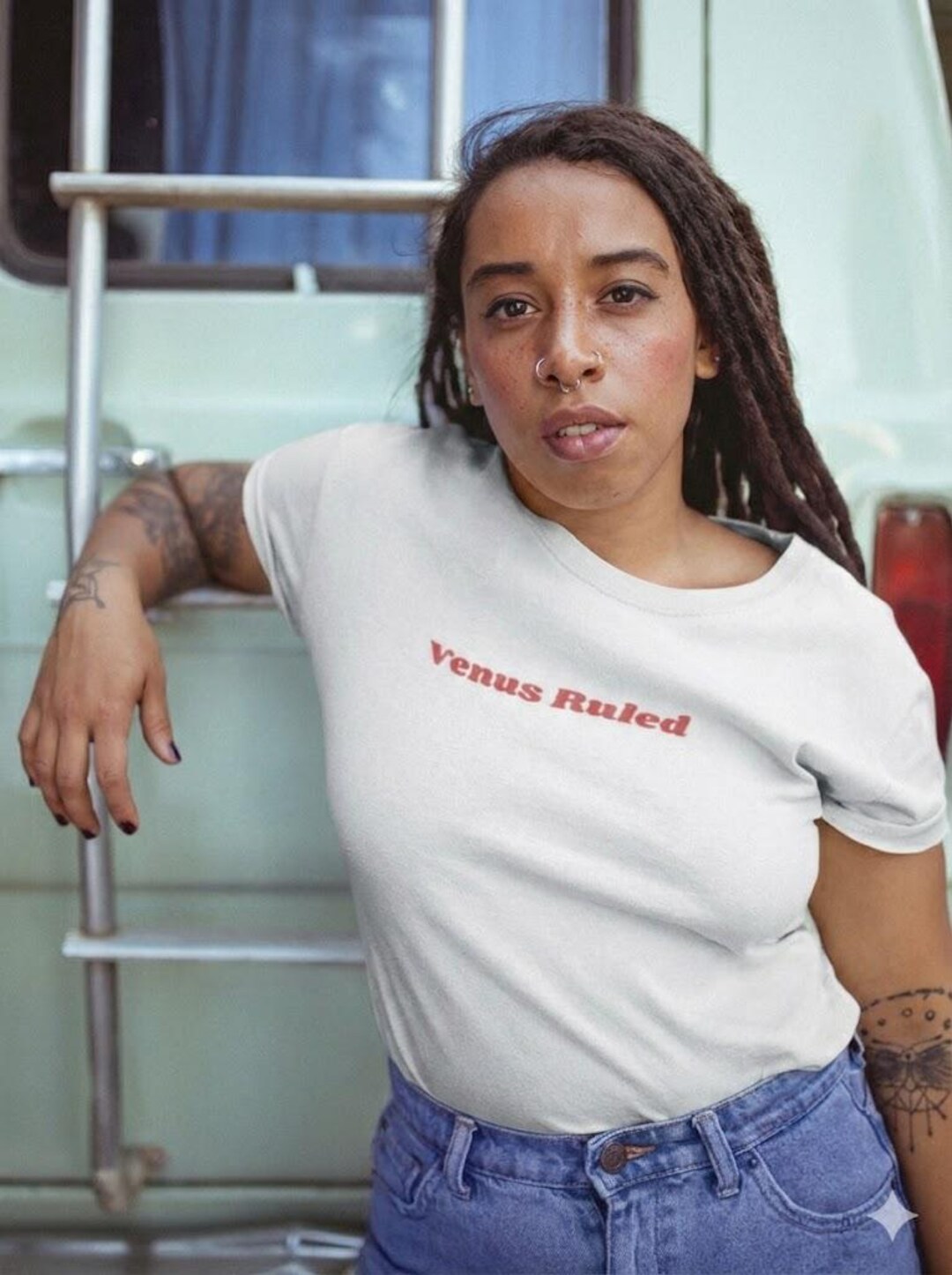 Venus Planet Ruler Tee | Astrology Chart Ruler Shirt | Feminine Cut 100 ...