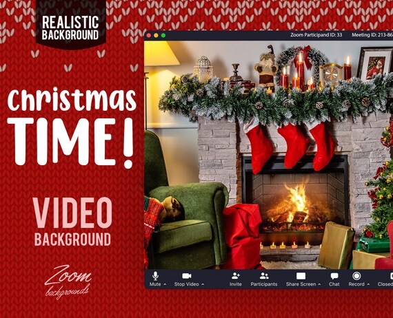 Christmas Fireplace Animated
