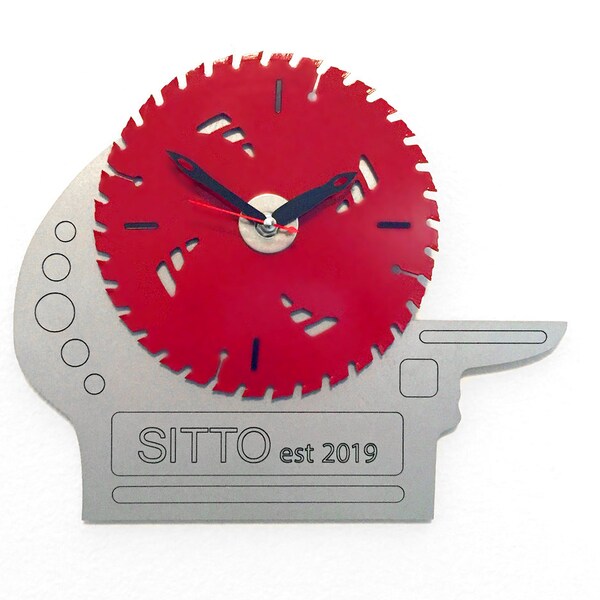 Saw Blade Wall Clock - Etsy