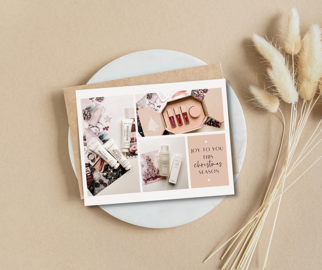 MONAT Christmas Postcard Joy to You Digital Files - Etsy