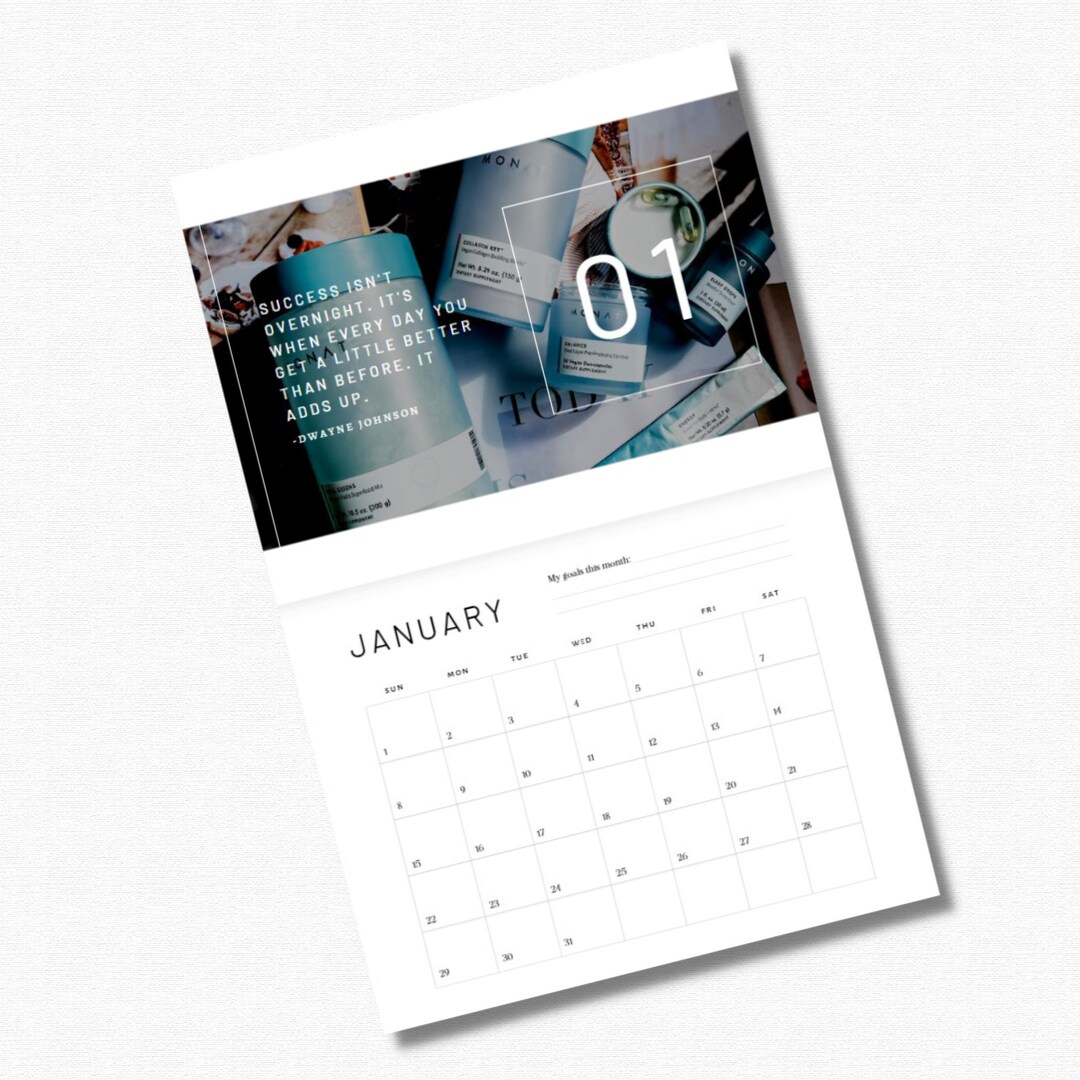 Monat-themed 2023 Calendar - Etsy