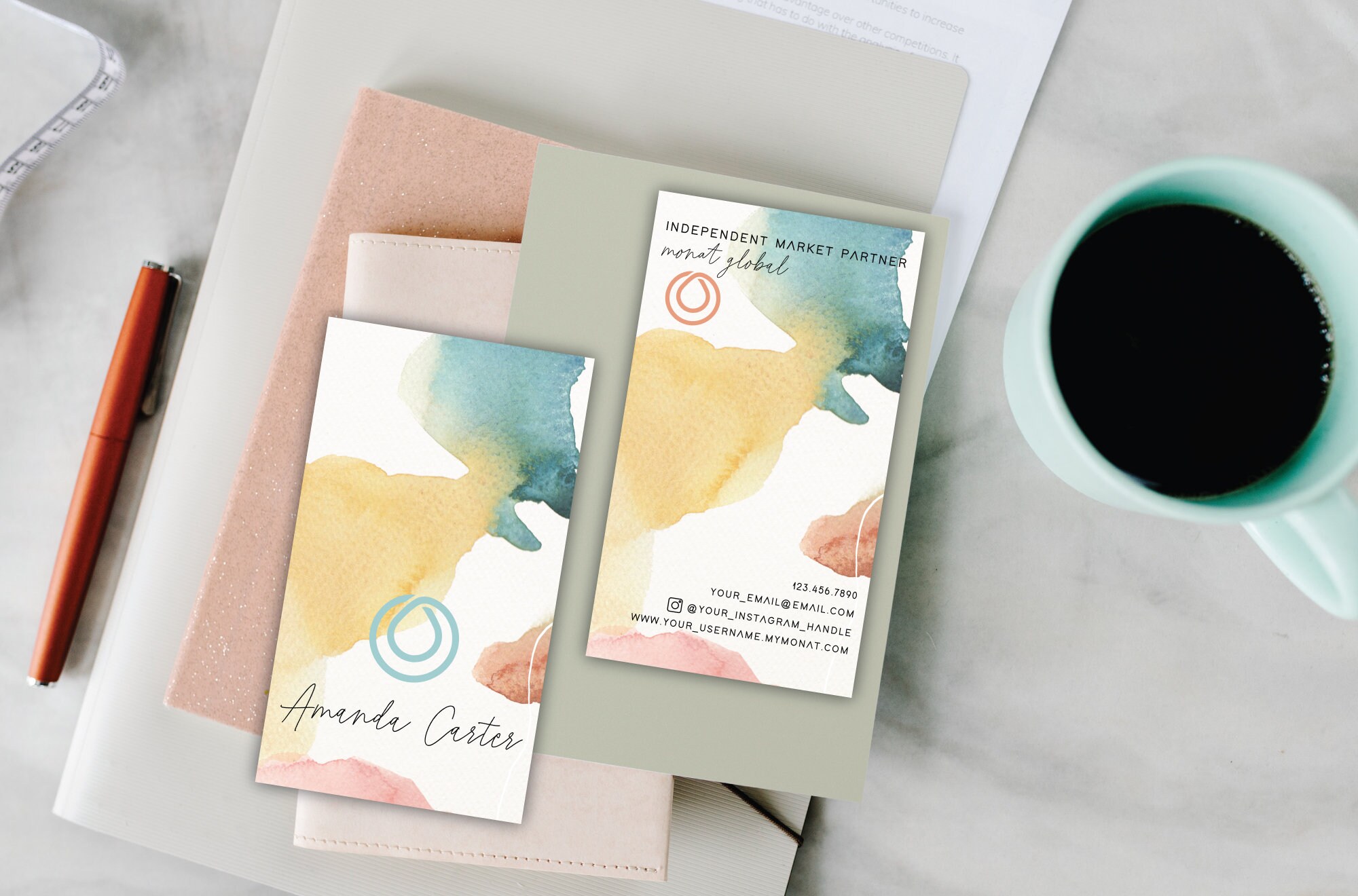 MONAT Welcome & Thank You Notecards Artist Digital Files - Etsy