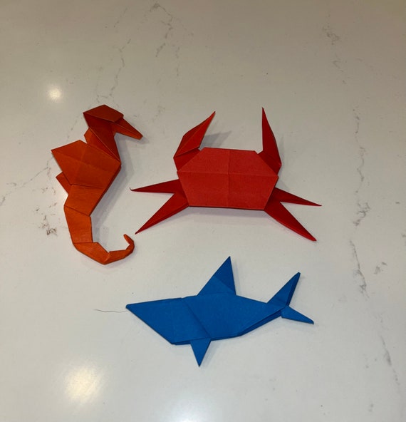 Under the Sea Origami Set - Etsy