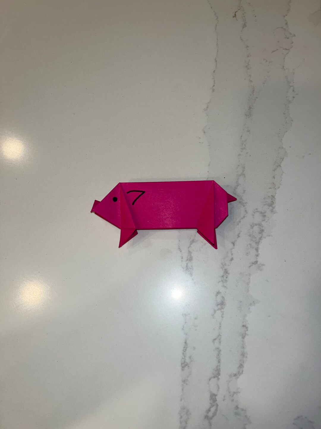 Origami Pig - Etsy