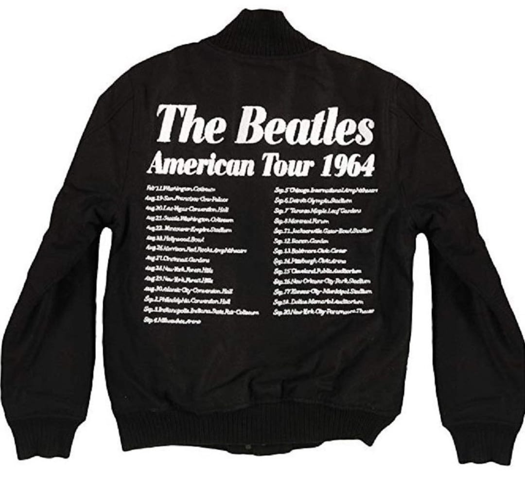 Beatles Limited Edition Beatles US 64 Varsity Jacket Jackets (small) - Etsy