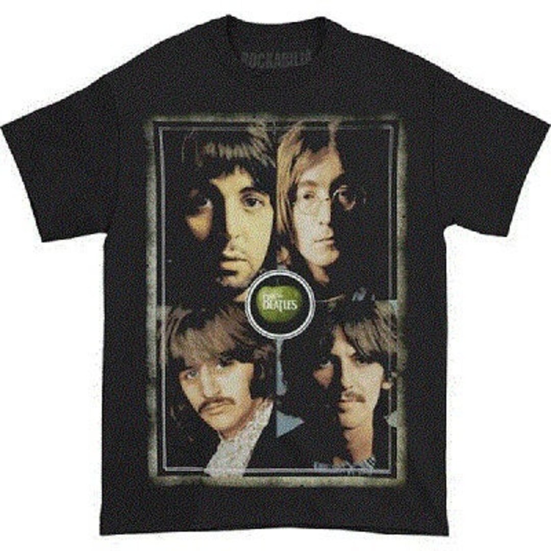 Beatles Four Faces T-shirt - Etsy