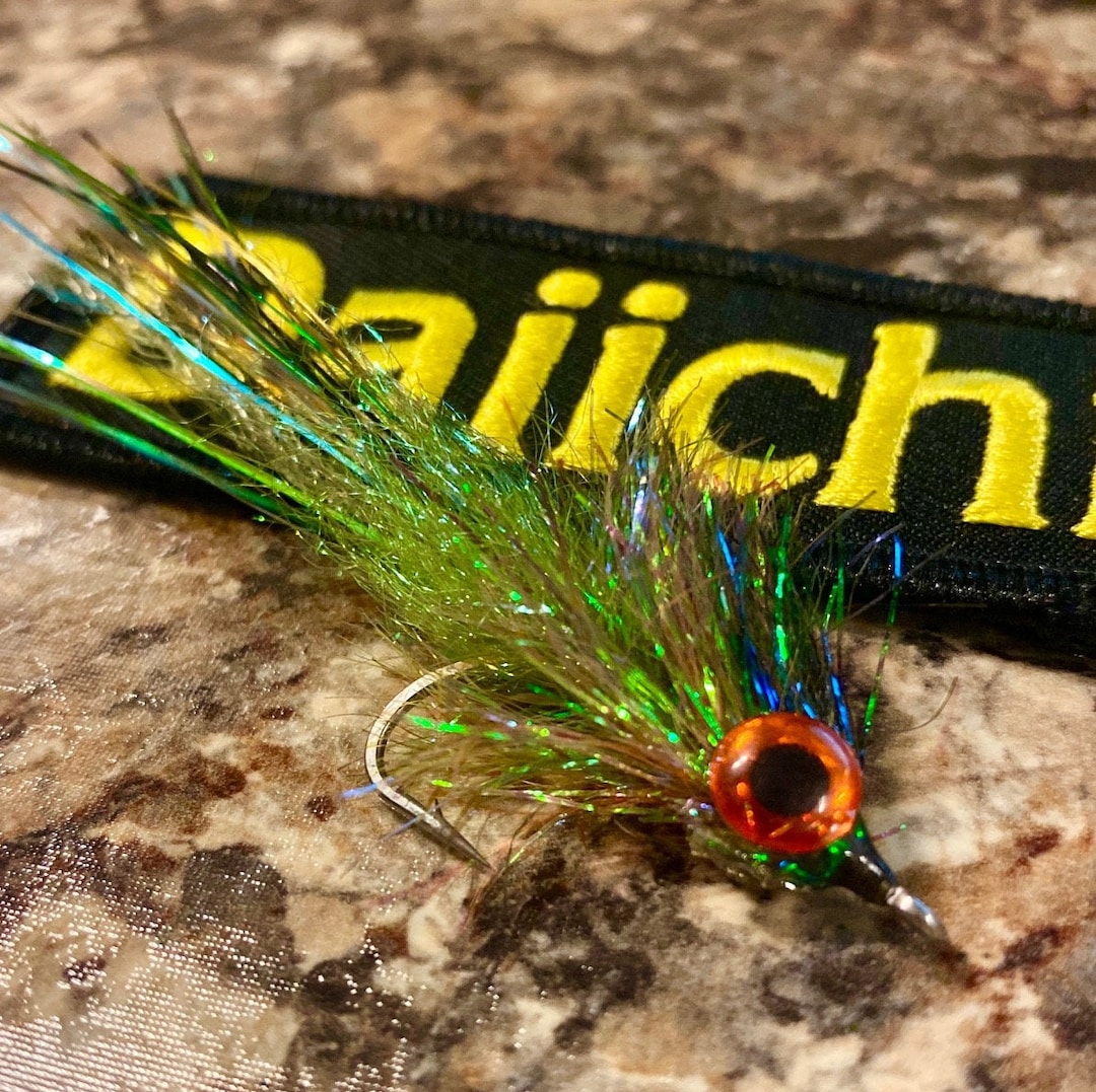 Sunshine Streamer Minnow Fly - Etsy