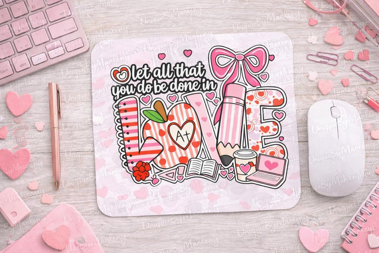 Love Teacher PNG | Valentine Teacher PNG | Let All That You Do Be Done ...