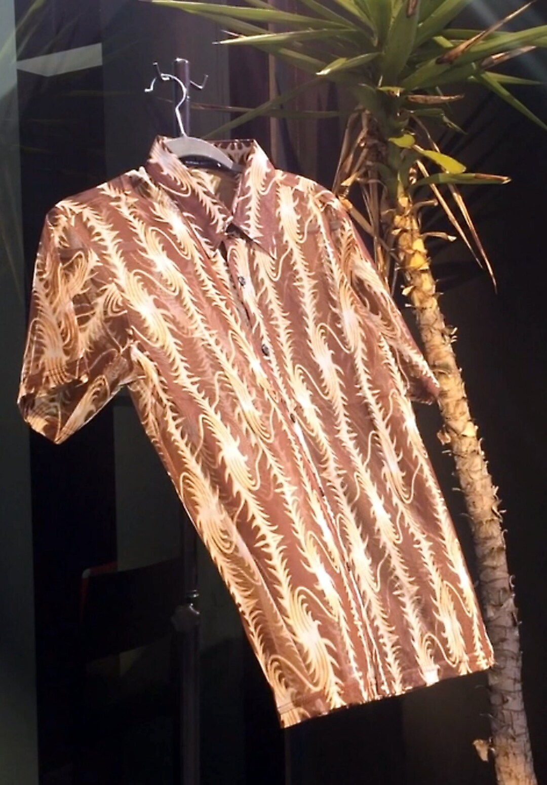 See Through Party Shirt / Koru Flame Sheer Mesh Net / Gift for Boyfriend / Size M - Etsy