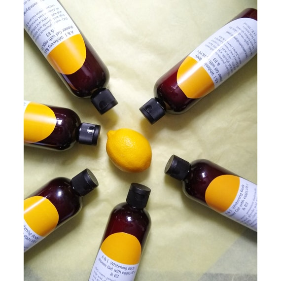 WHITENING Body Shower Gel With Eggsvitamin C & B3 - Etsy