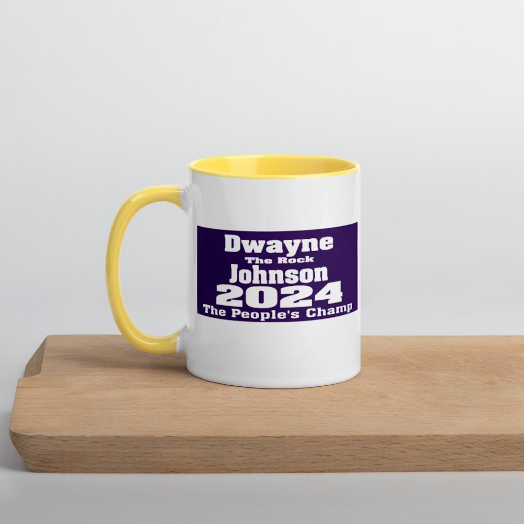 Dwayne "the Rock" Johnson Mug - Etsy