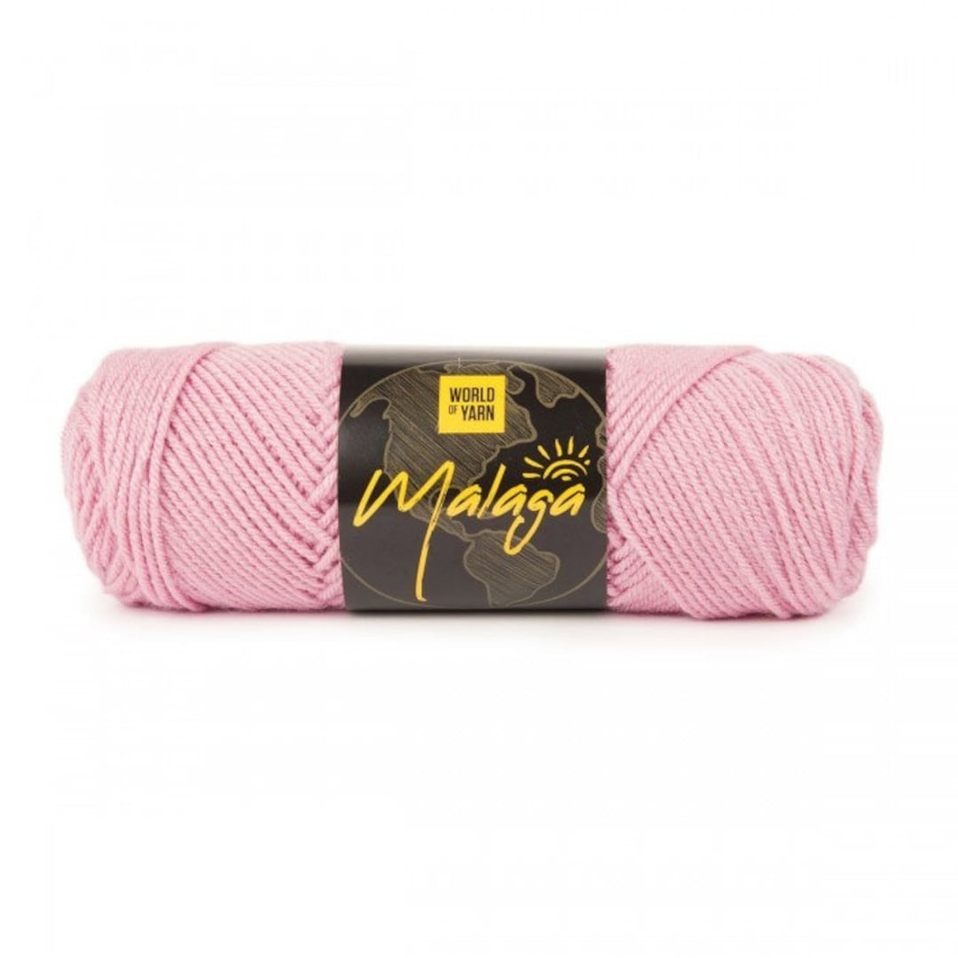 Yarn, Malaga, World of Yarn, Cherry Blossom, #35, 3.5 Ozs, 1 Skein - Etsy