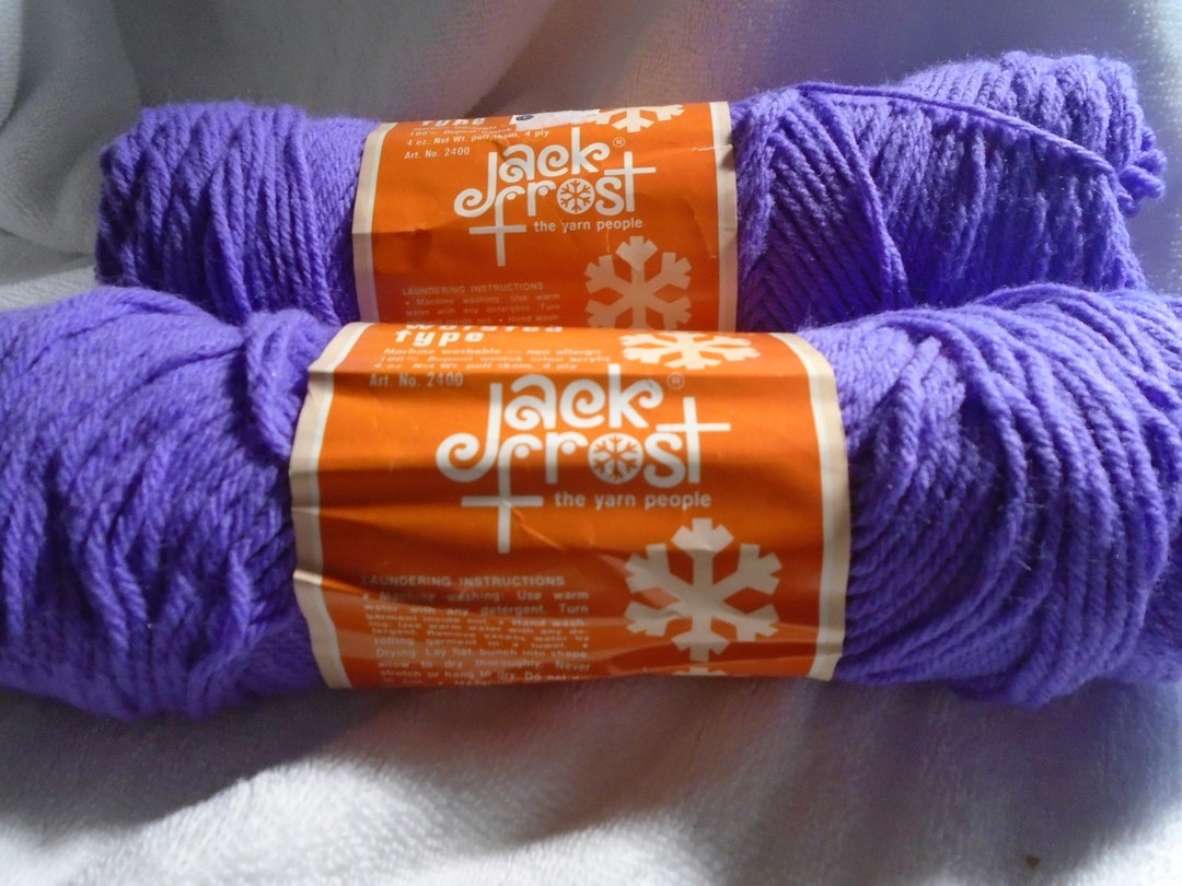 Yarn, Jack Frost, 4-ply, 100% Dupont Wintuk Orlong Acrylic, Lilac, Lt ...