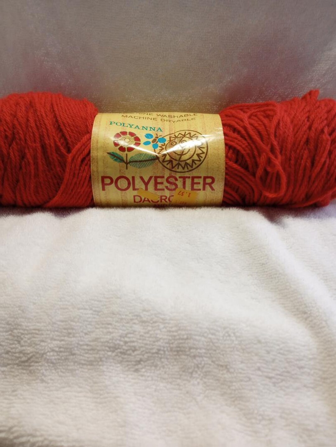 Yarn, Polyanna, Caron, Dacron/orlon, Moccasin, 1015, 4 Ozs, 1 Skein - Etsy