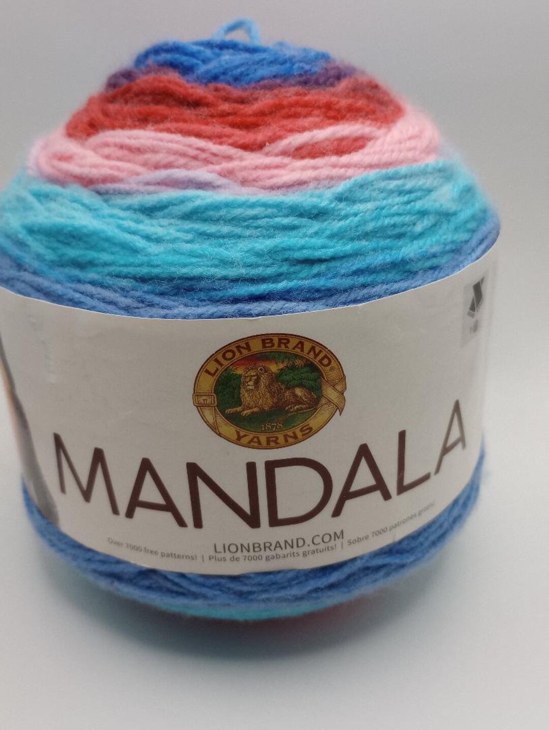 Yarn, Phoenix, 203, Lion Brand, Mandala 5.5 Ozs, 1 Skein - Etsy
