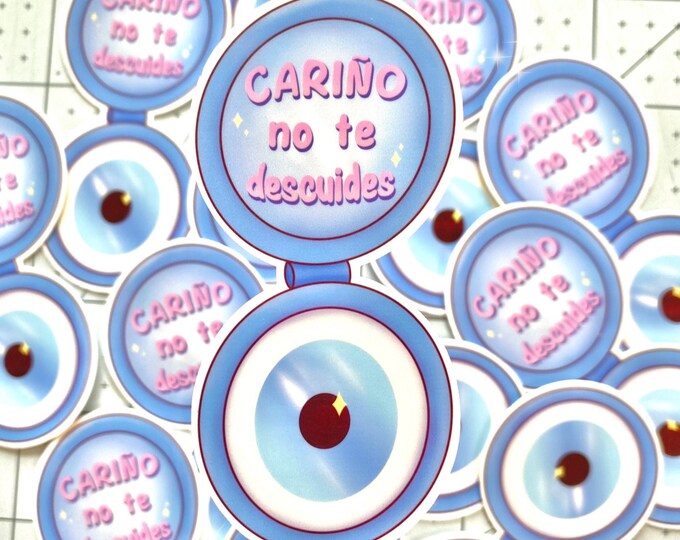 Mal De Ojo Sticker, Regalo Para Mama, Evil Eye Sticker, Mal De Ojo ...