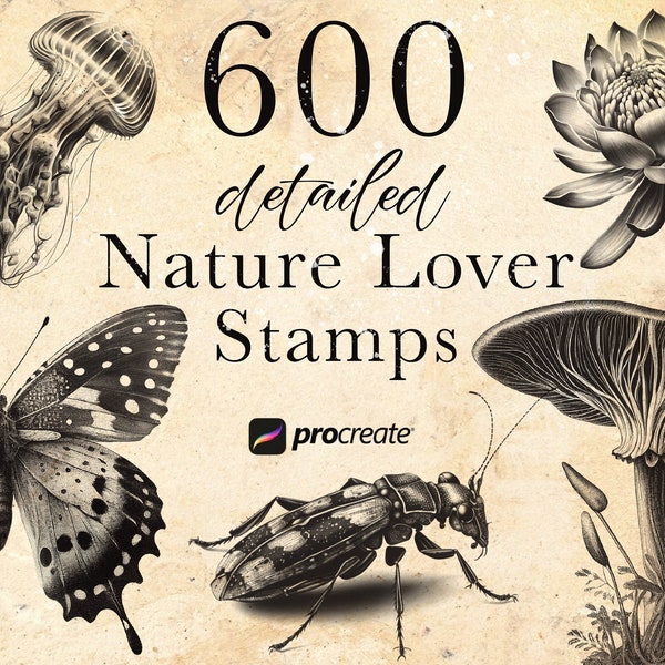 Nature Stamp - Etsy