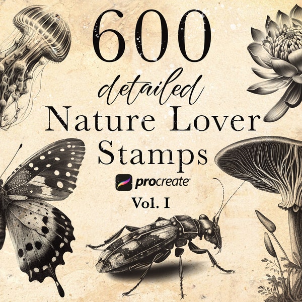 Nature Stamp - Etsy