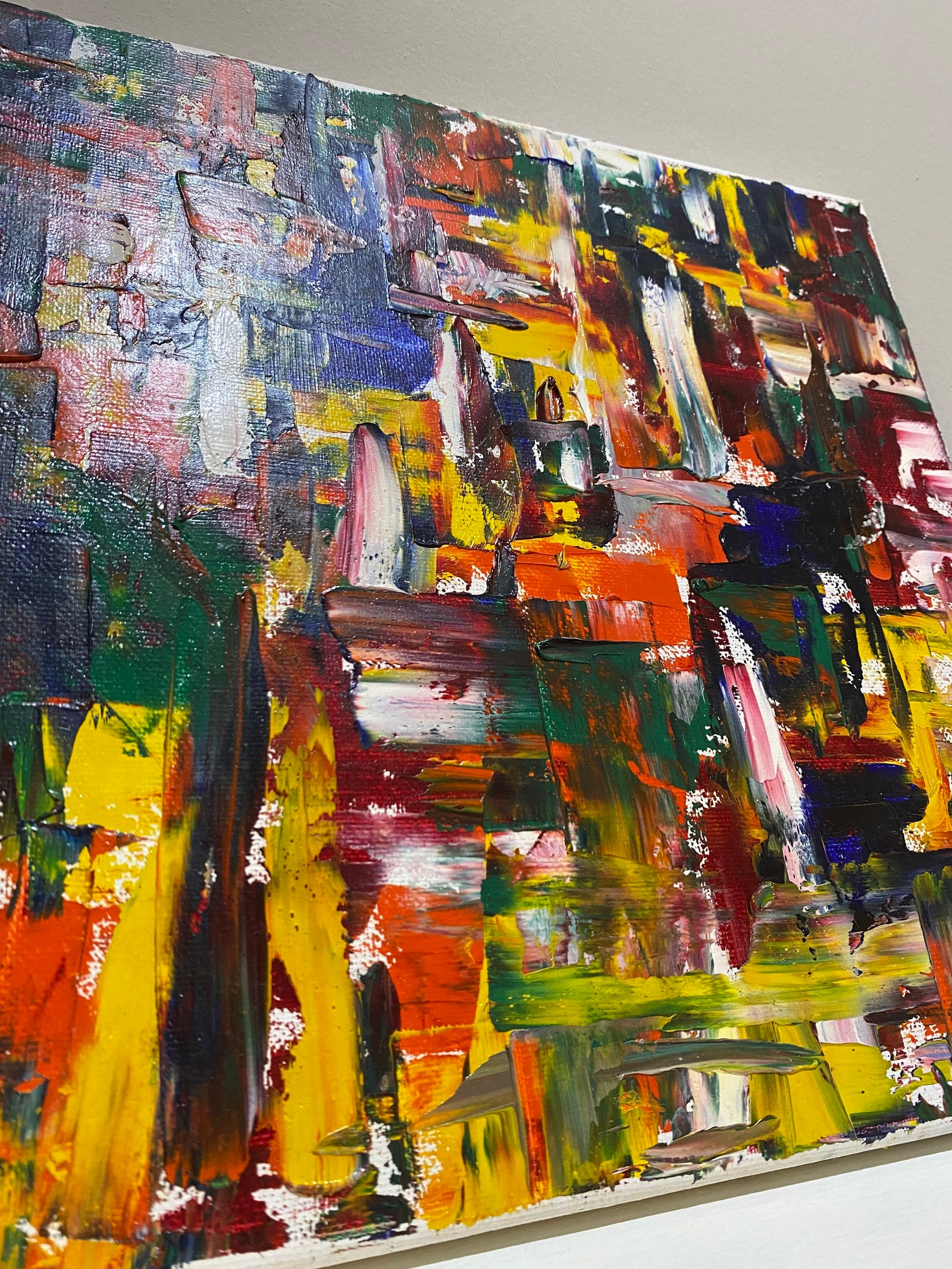 Oil Triptych 12x12 Set of 3 UNFRAMED - Etsy