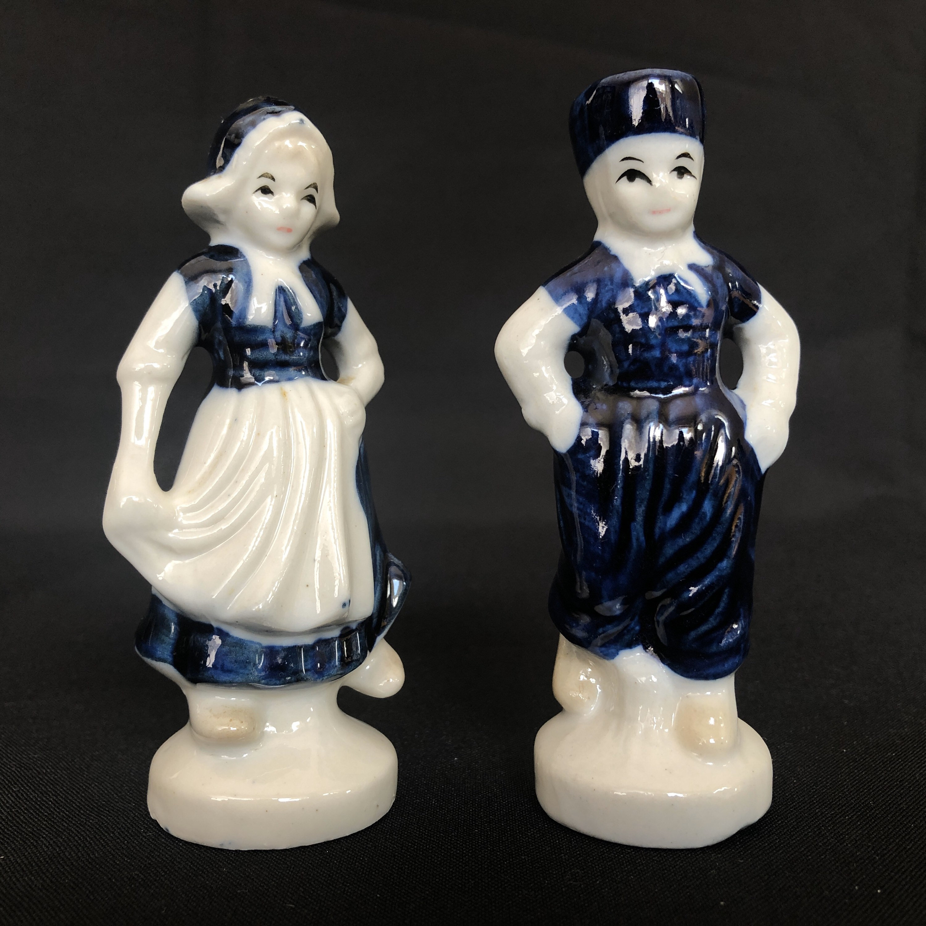 Vintage Hand Painted Dancing Traditional Costume Dutch Couple Figurines ...