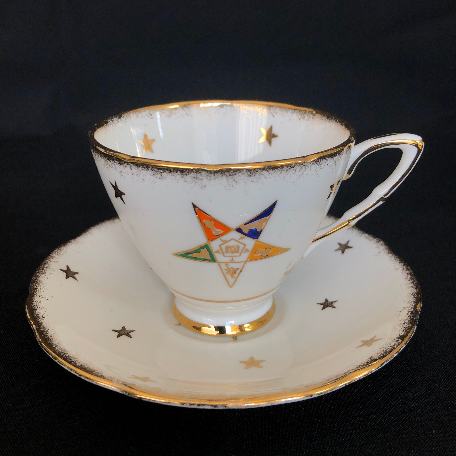 Vintage Masonic Order of the Eastern Star Tea Cup & Saucer Set | Etsy