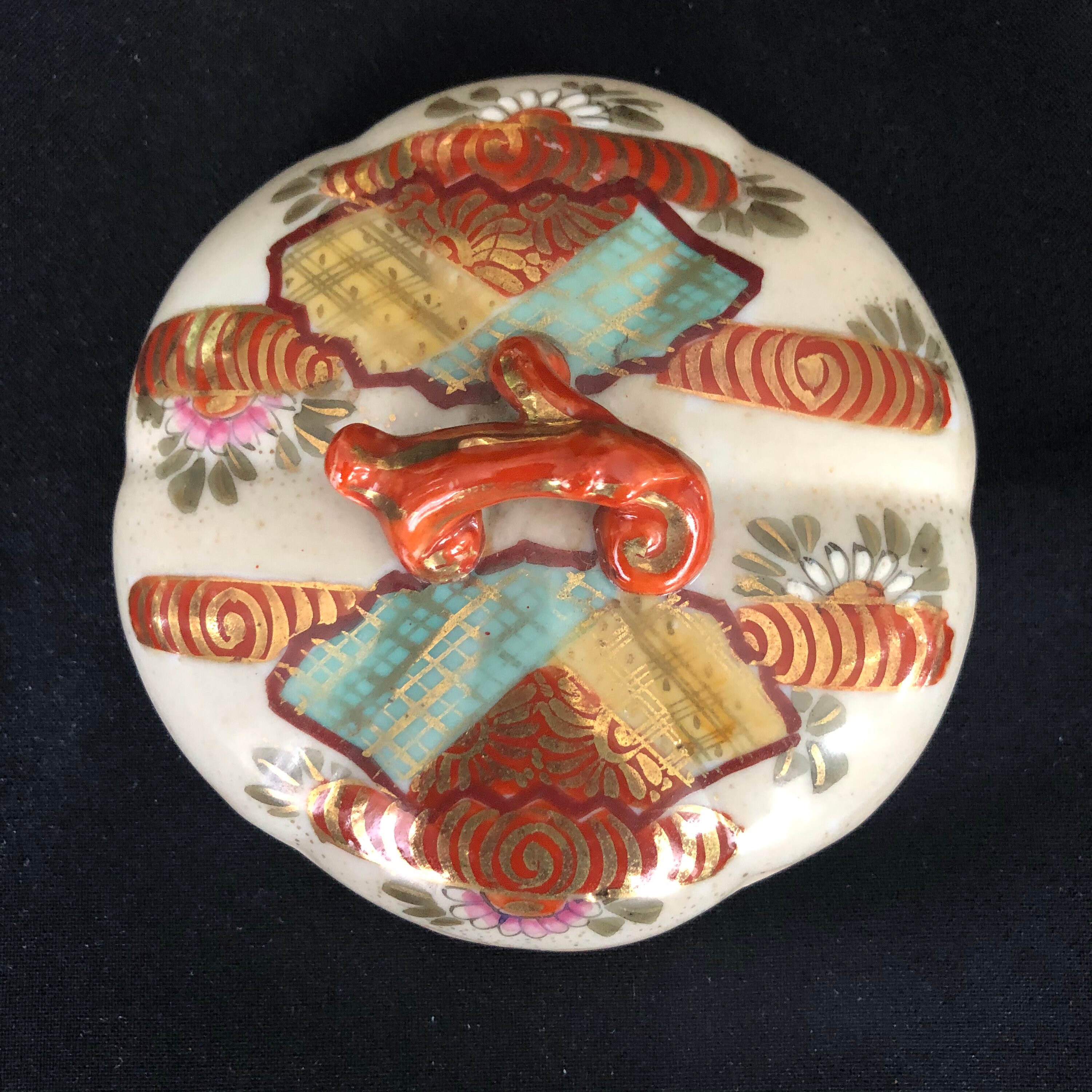 Amazing Antique Japanese Kutani Hand Painted Porcelain Ginger Jar ...