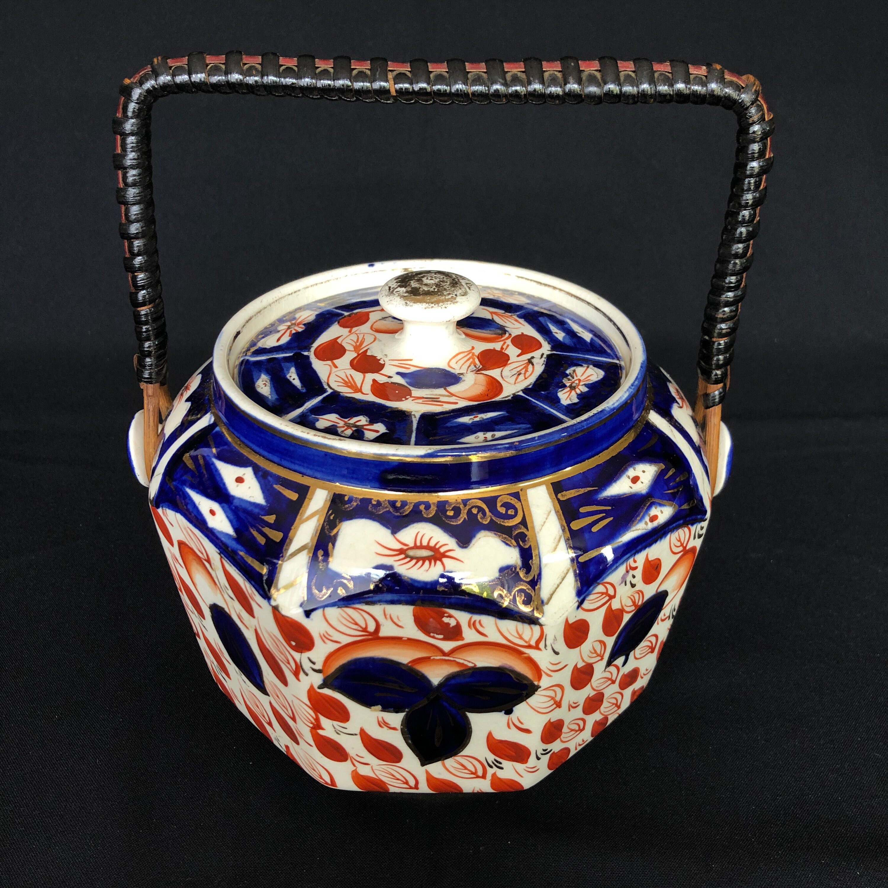 Octagonal Vintage Biscuit Barrel Cracker Canister Cookie Jar - Etsy