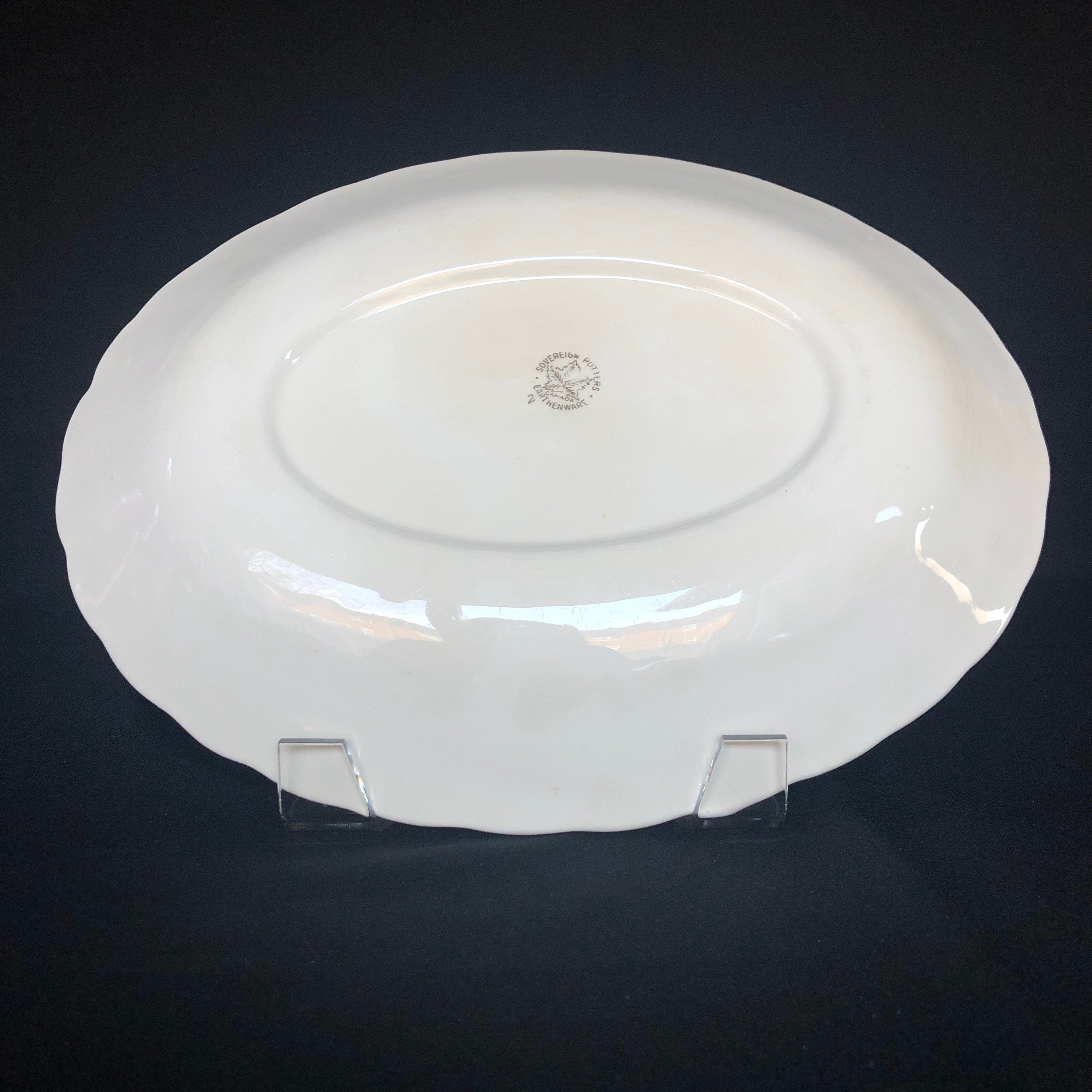 Vintage Sovereign Potters Earthenware Platter Made in Canada - Etsy Canada